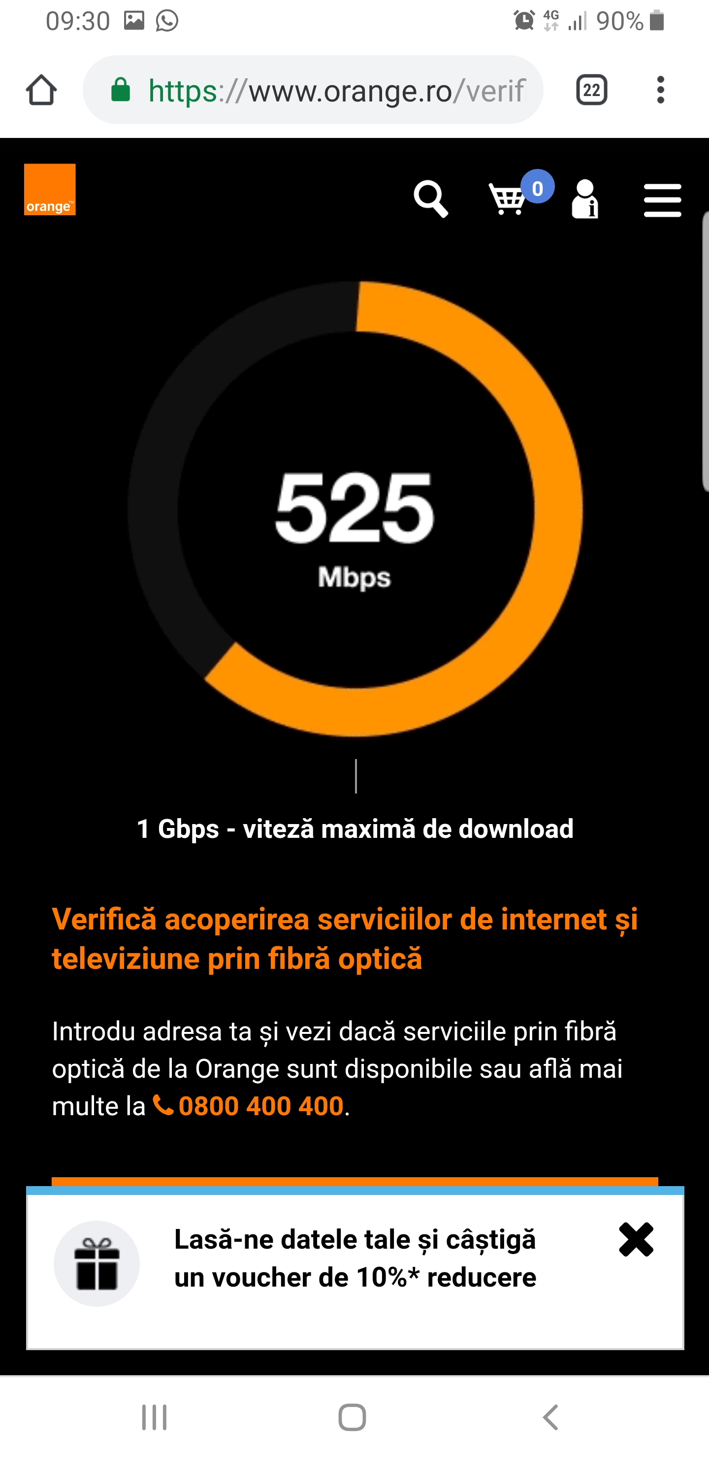 Rezolvat: Cum verific acoperire fibra optica? - Comunitatea Orange