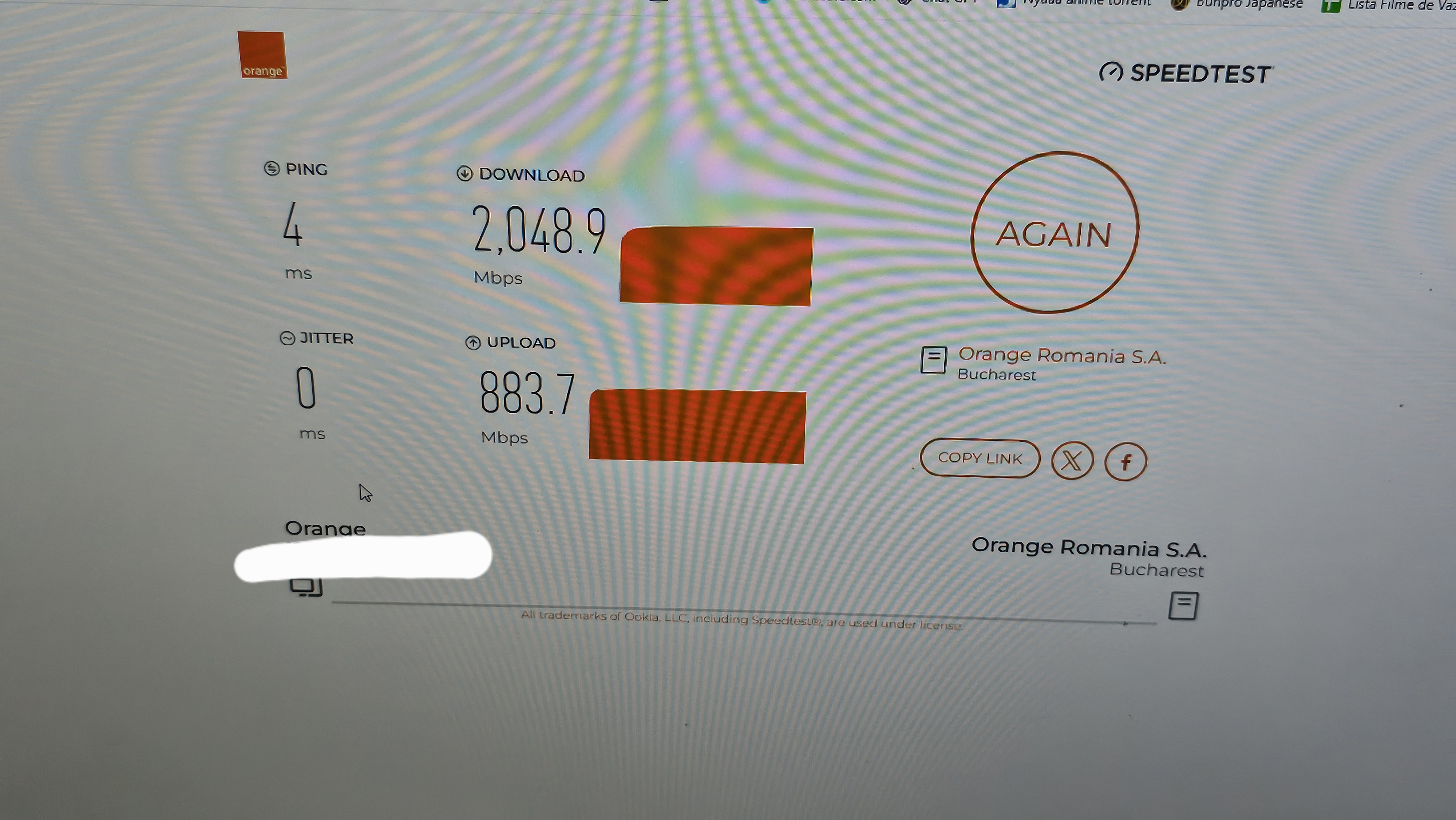 Rezolvat: Viteza slaba internet prin cablu - Comunitatea Orange